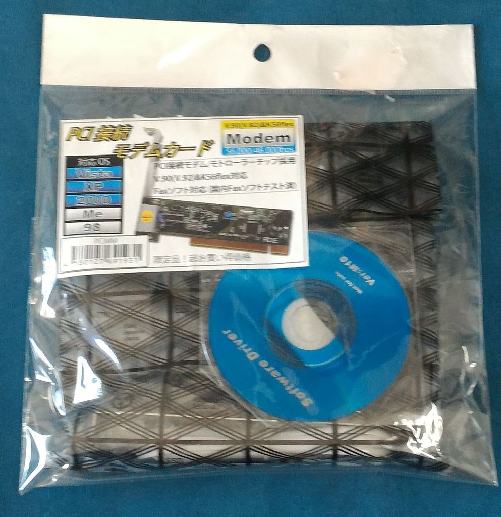 PCI接続モデムボード V.90(V.92)&K56flex Modem 56000/48000bps(Bulk) N/A:SD-PCIMM ...